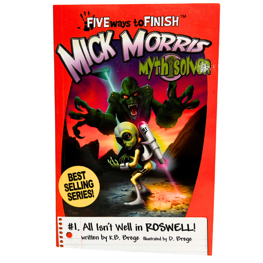 Mick Morris Myth Solver #1: All Isn't Well in Roswell! Book – Heart of Michigan