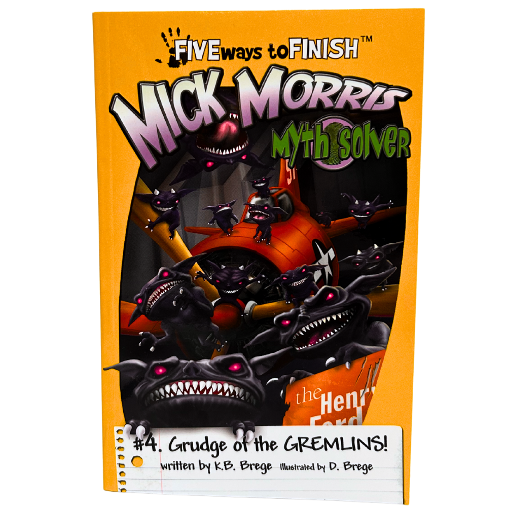 Mick Morris Myth Solver #4: Grudge of the Gremlins! Book – Heart of ...