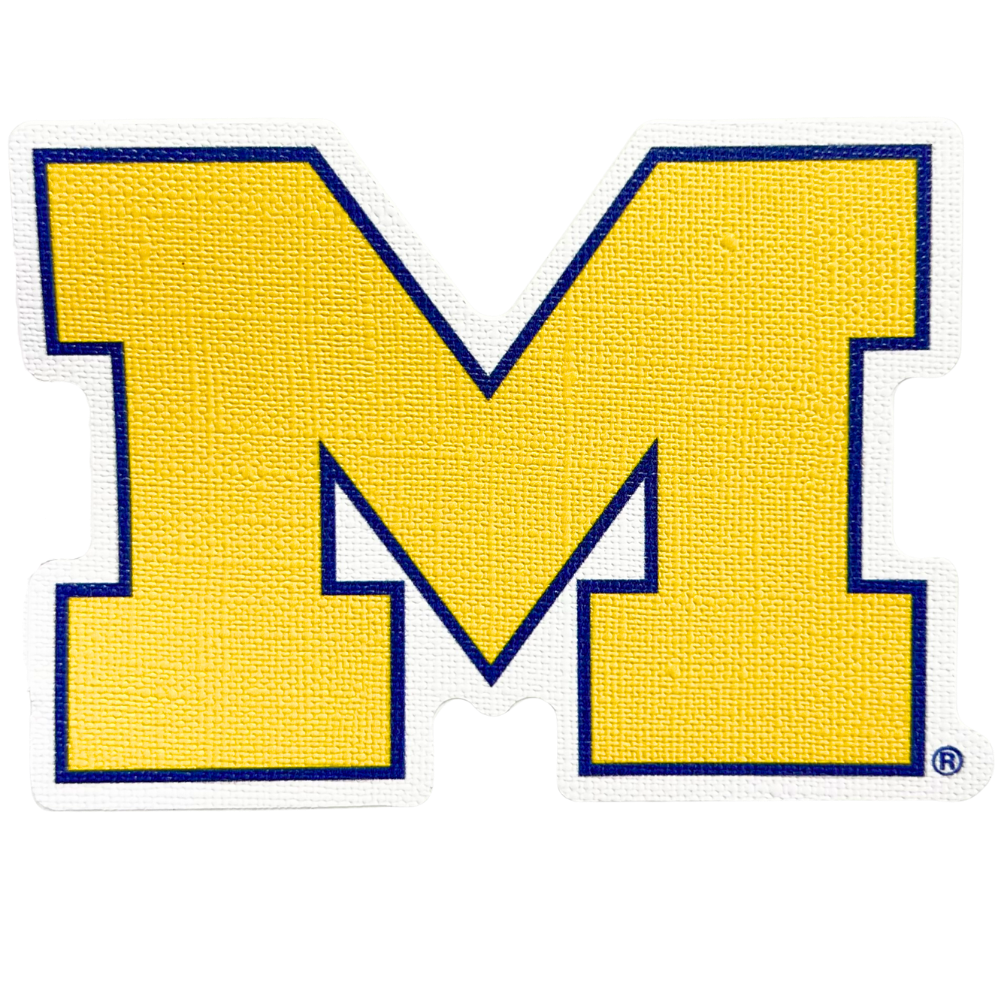 University of Michigan Maize Block "M" Decal – Heart of Michigan