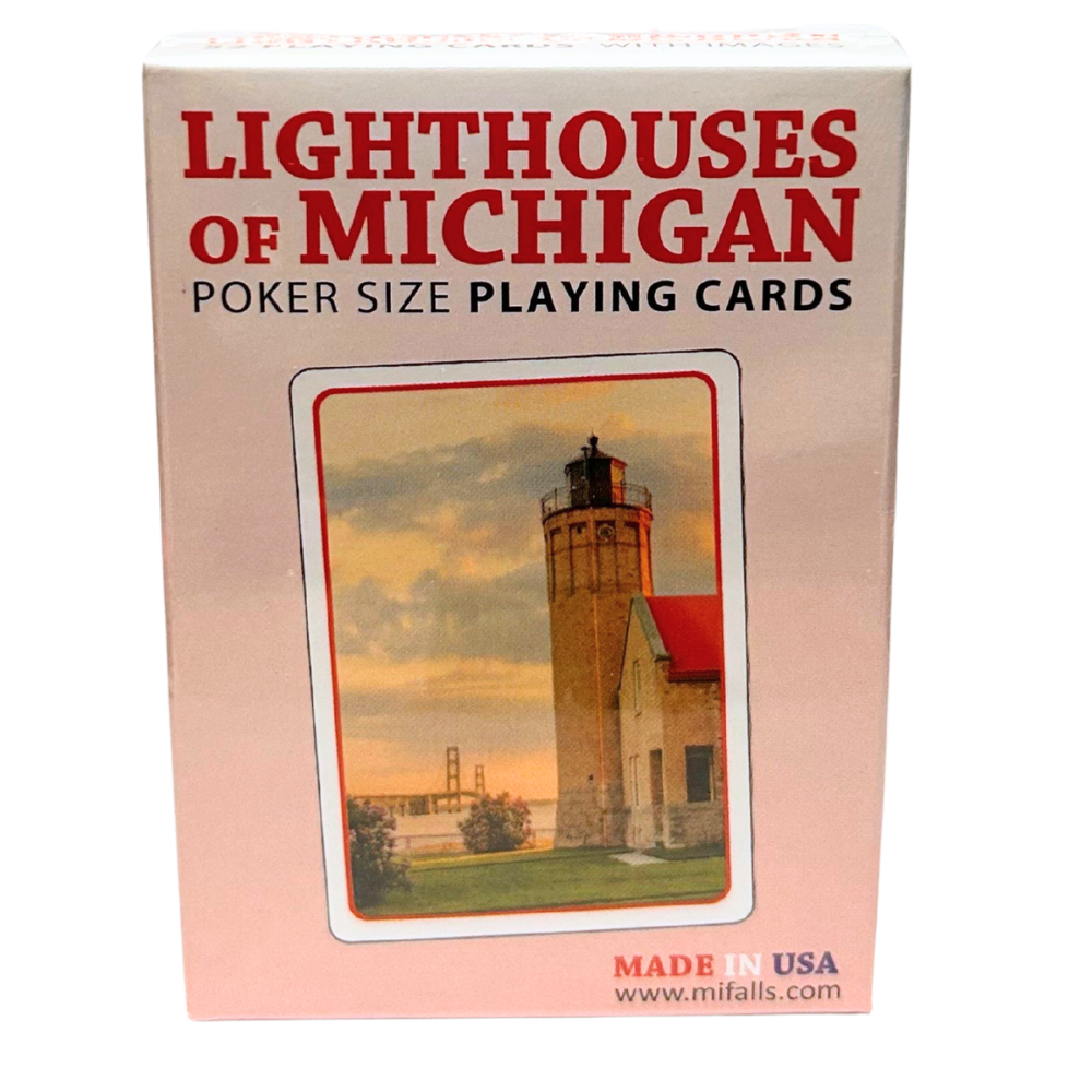Lighthouses of Michigan Playing Cards – Heart of Michigan
