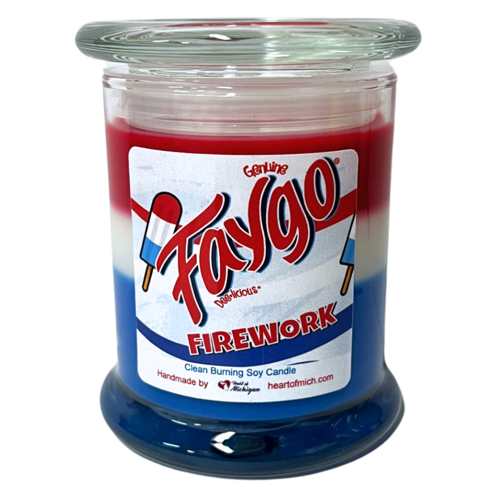 Faygo Firework Candle – Heart of Michigan
