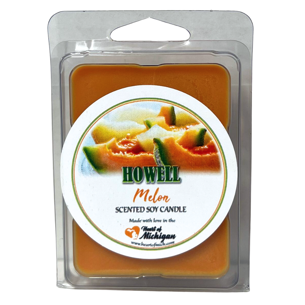 Michigan Howell Melon Wax Melt – Heart of Michigan