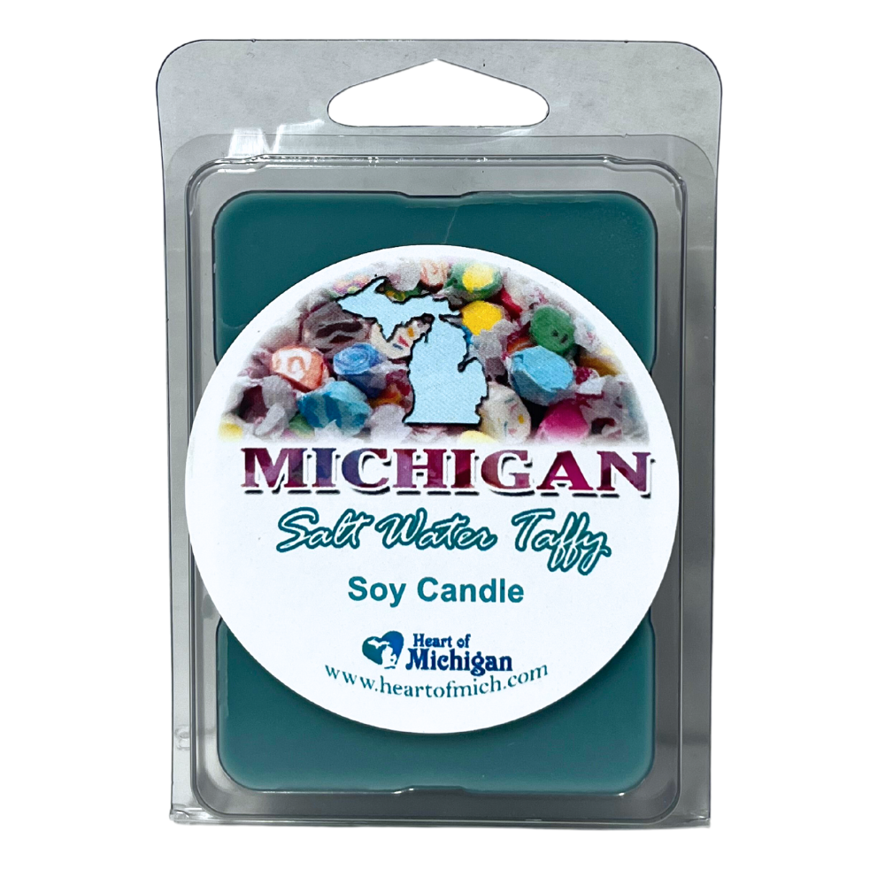 Michigan Salt Water Taffy Wax Melt – Heart of Michigan