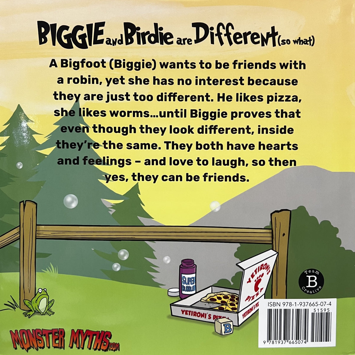 Biggie and Birdie are Different (so what) Book – Heart of Michigan