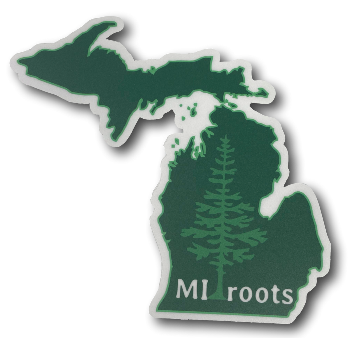 MI Roots Tree Decal – Heart of Michigan